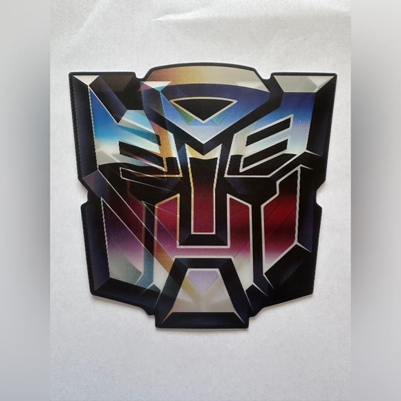 Art | Transformers Autobot Decepticon 3d Lenticular Motion Car Sticker ...